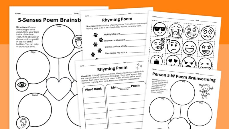 40 Sweet Kindergarten Poems and Nursery Rhymes for Kids - Classroom