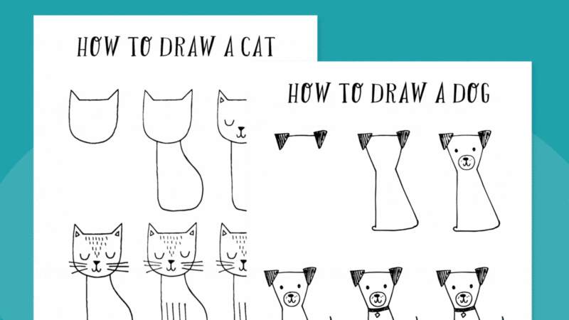 66 Free Directed Drawing Activities for Kids - Classroom