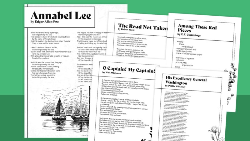 63 Must-Share Poems for Middle School and High School - Classroom